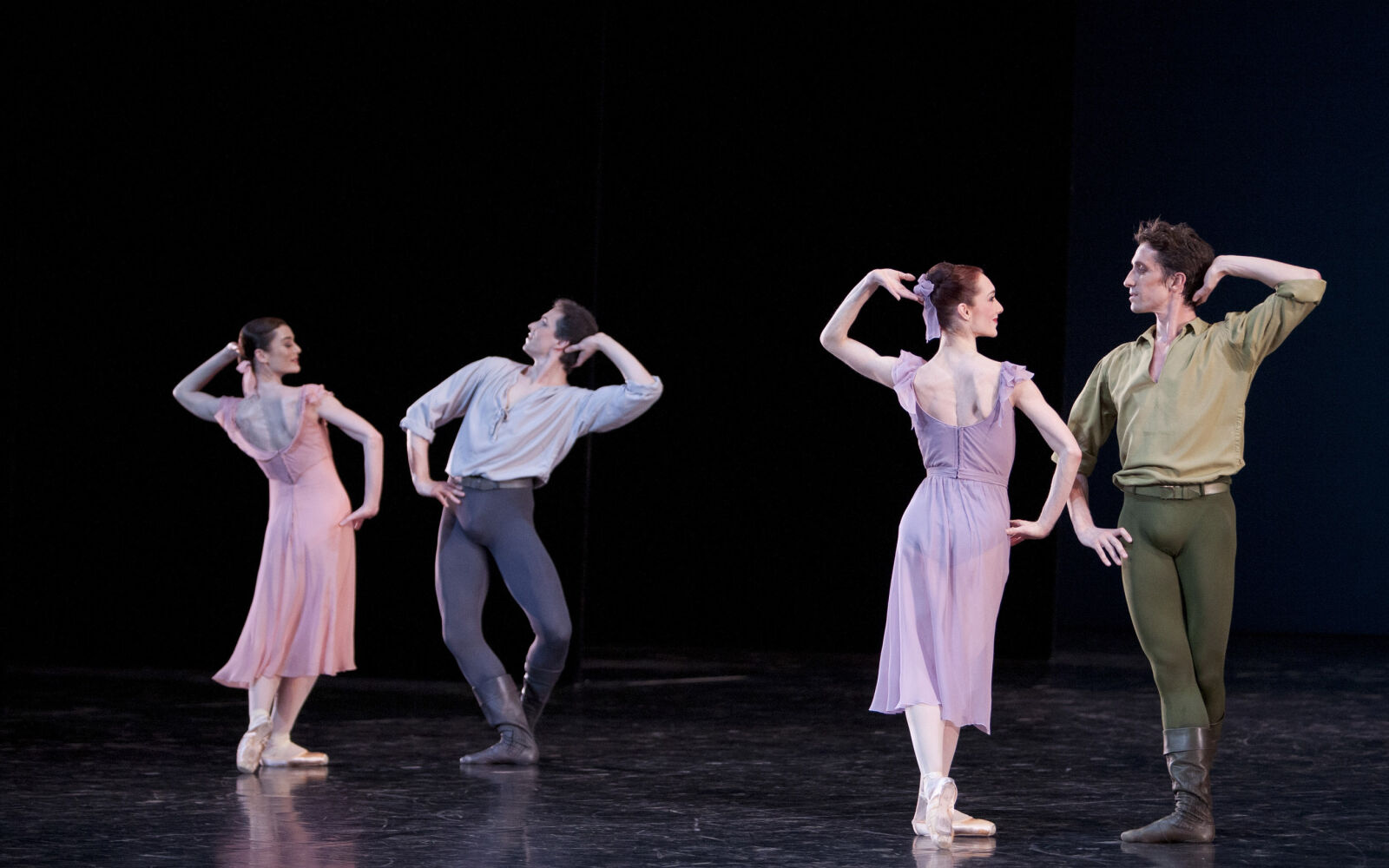 Dances at a Gathering by Jerome Robbins. Opéra National de Paris ...