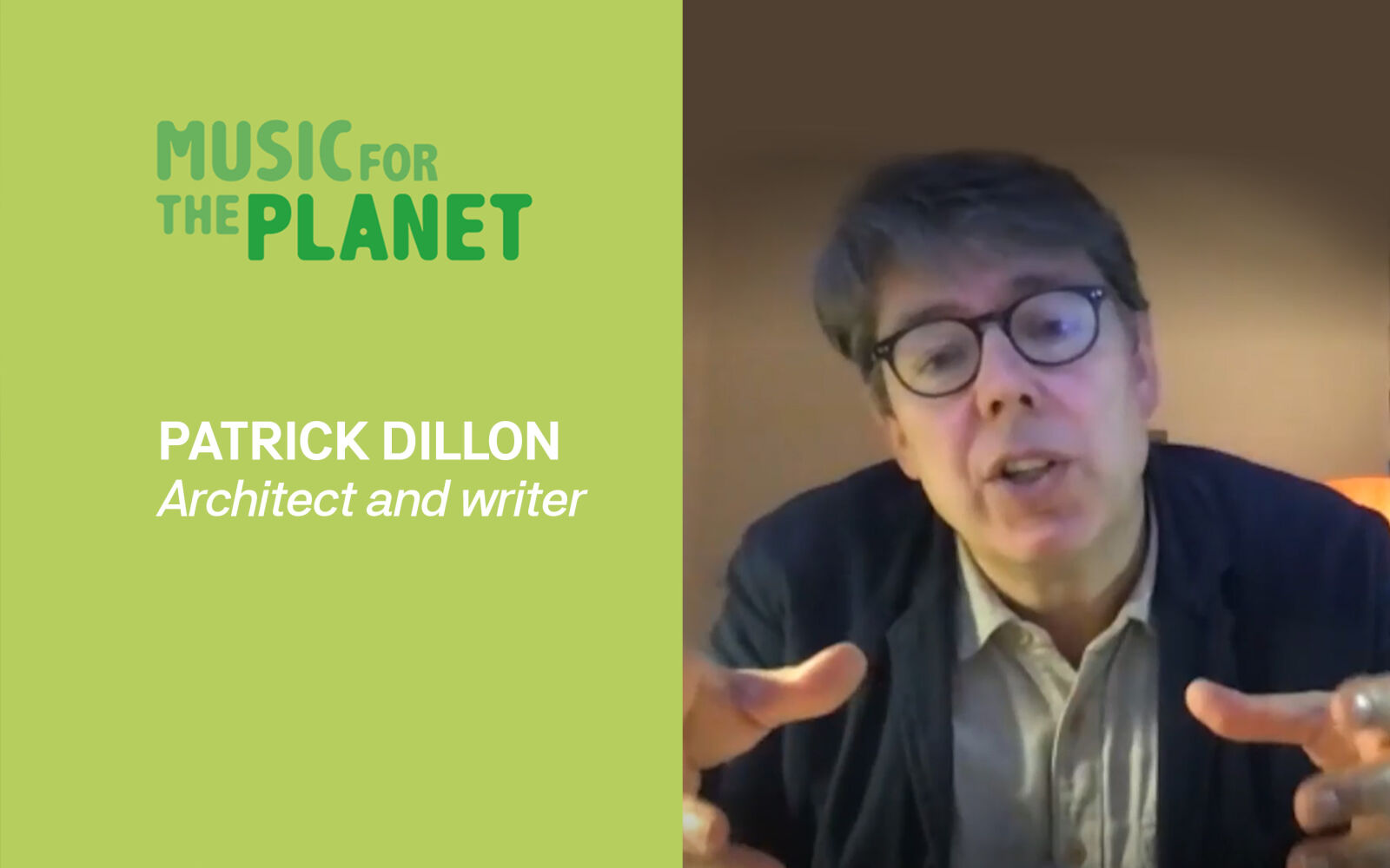 ITW - Patrick Dillon | mezzo.tv