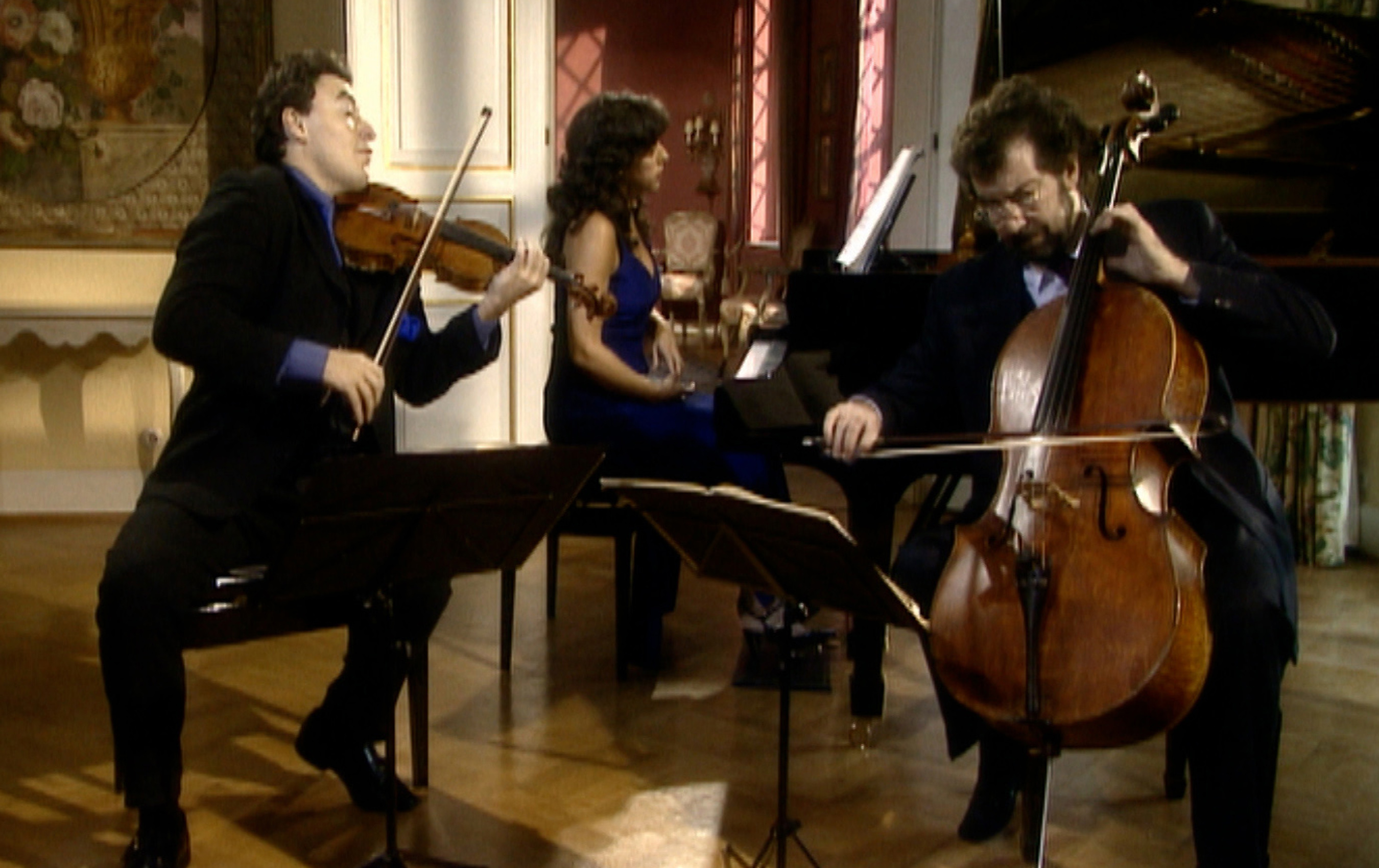 Boris Pergamenschikow, Elena Bashkirova, Maxim Vengerov - Brahms: Trio for Piano No.2 | mezzo.tv